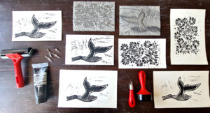 Comment faire de la linogravure ? - Rougier&Plé Le Blog | La grande ...