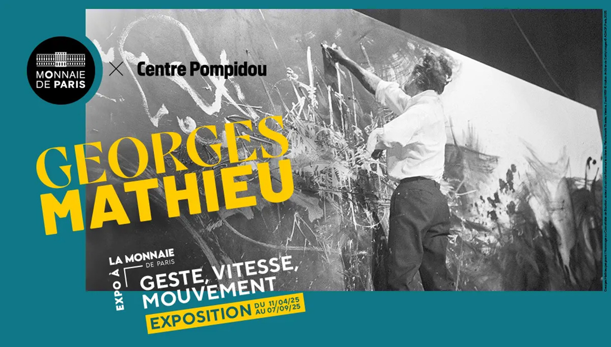 Georges Mathieu à l’honneur à la Monnaie de Paris - Rougier&Plé Le Blog ...