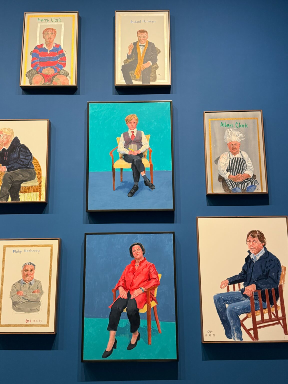 David Hockney : 25 ans de création et d'innovation à Paris