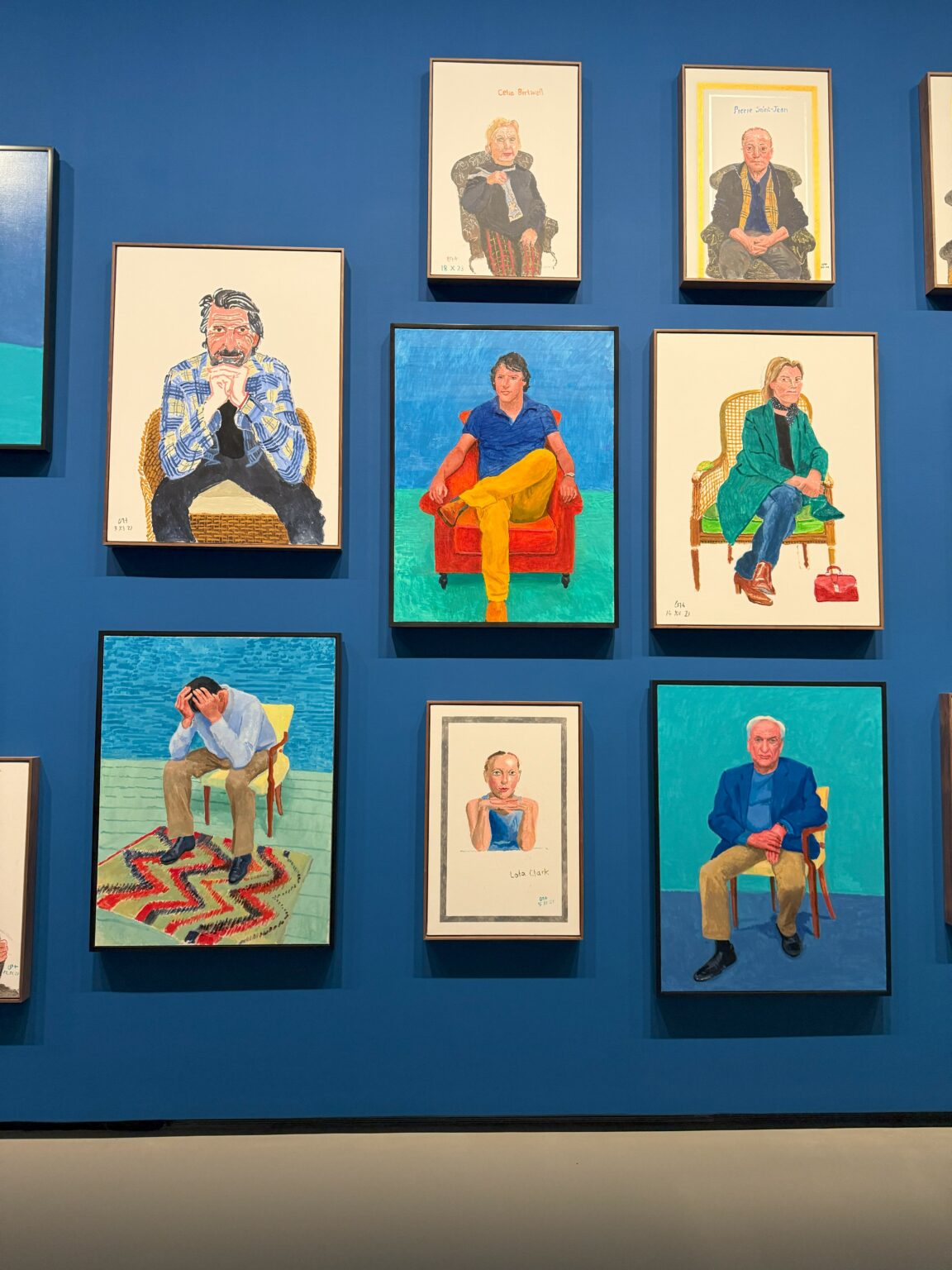 David Hockney : 25 ans de création et d'innovation à Paris