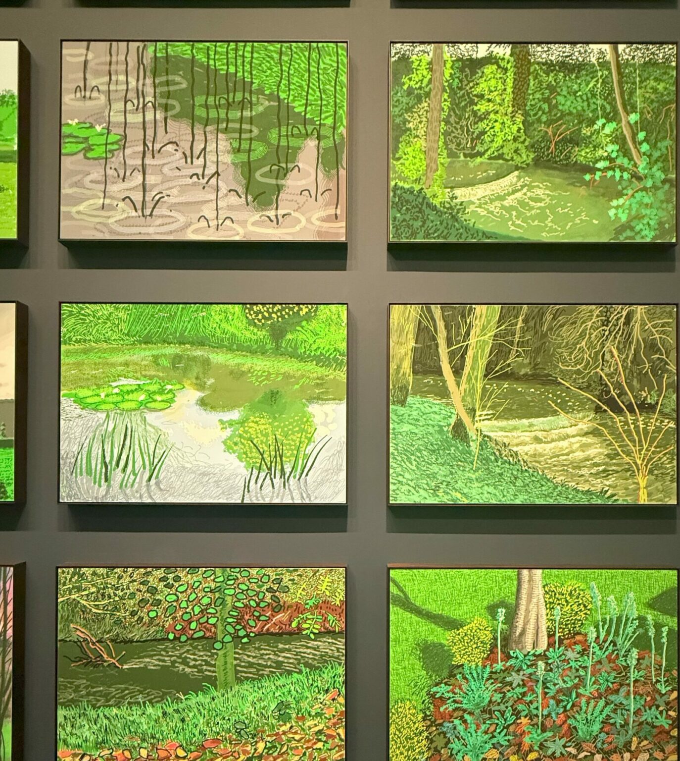 David Hockney : 25 ans de création et d'innovation à Paris