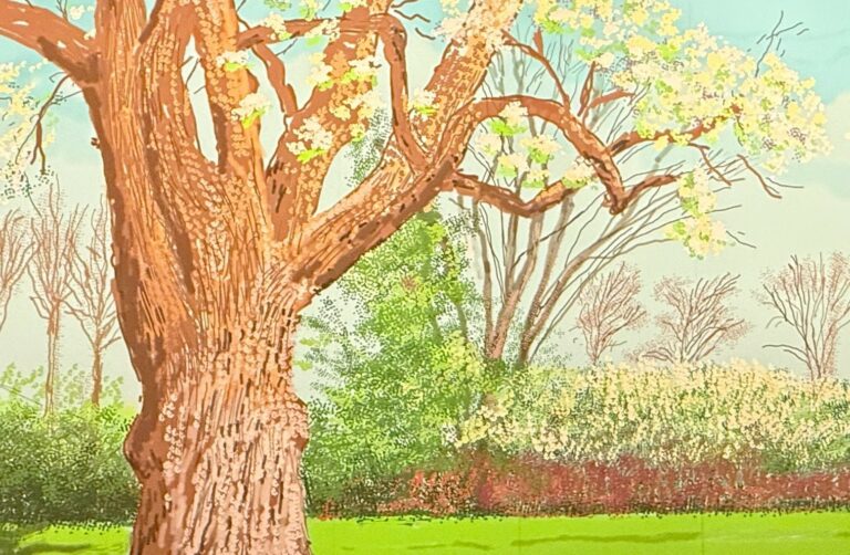 David Hockney : 25 ans de création et d'innovation à Paris