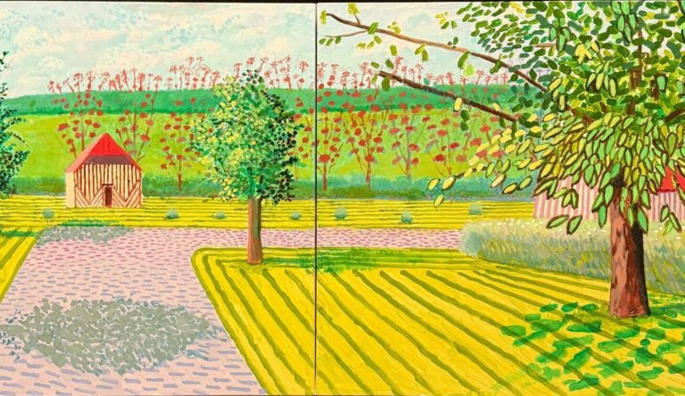 David Hockney : 25 ans de création et d'innovation à Paris