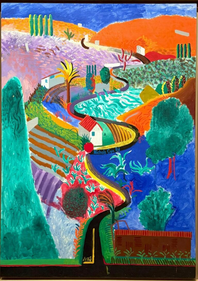 David Hockney : 25 ans de création et d'innovation à Paris