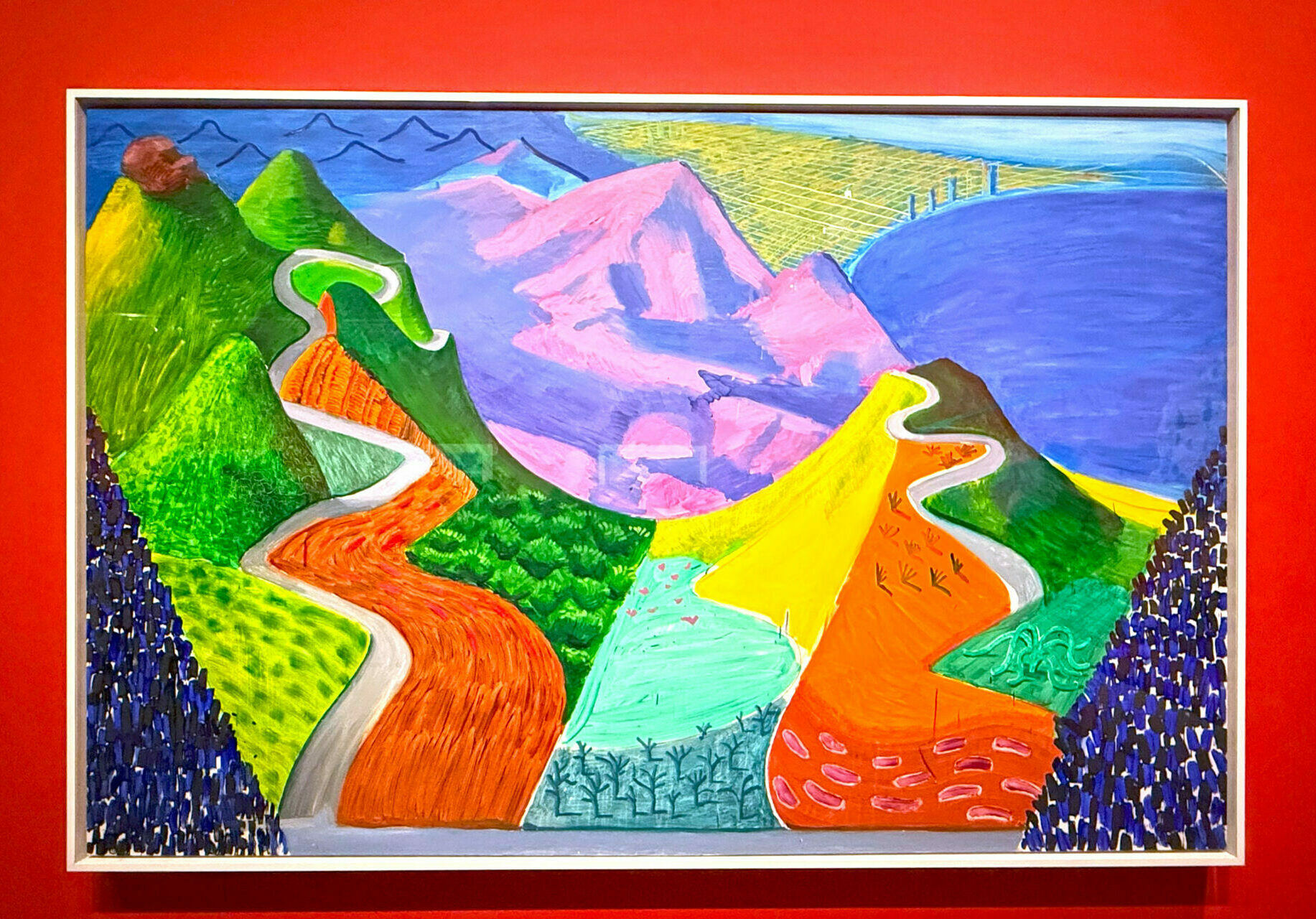 David Hockney : 25 ans de création et d'innovation à Paris